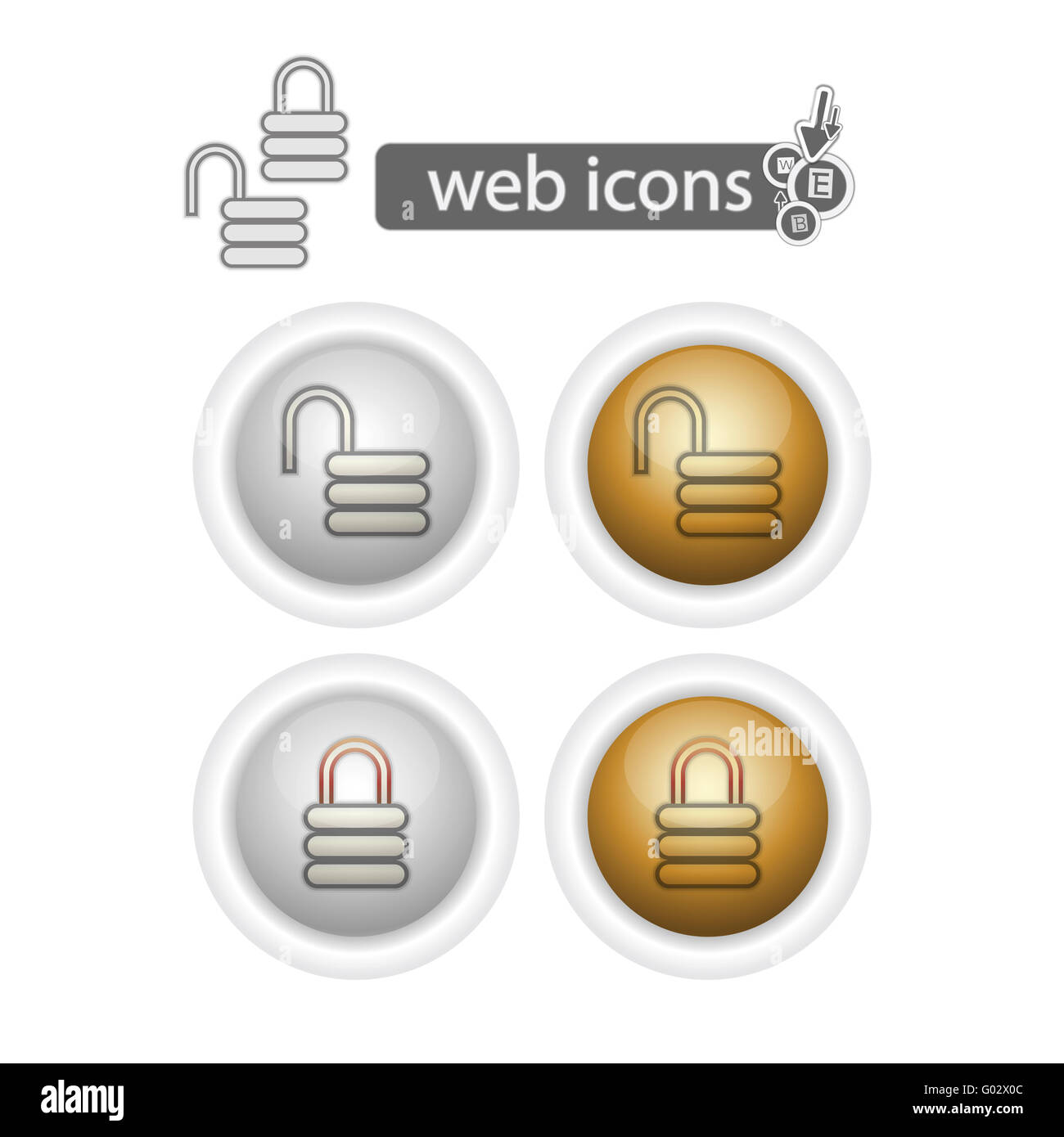 Websymbole hi-res stock photography and images - Alamy