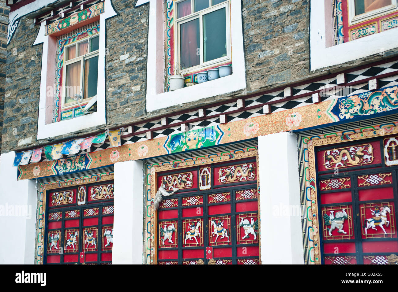 Tibetan Window Art High Resolution Stock Photography and Images - Alamy