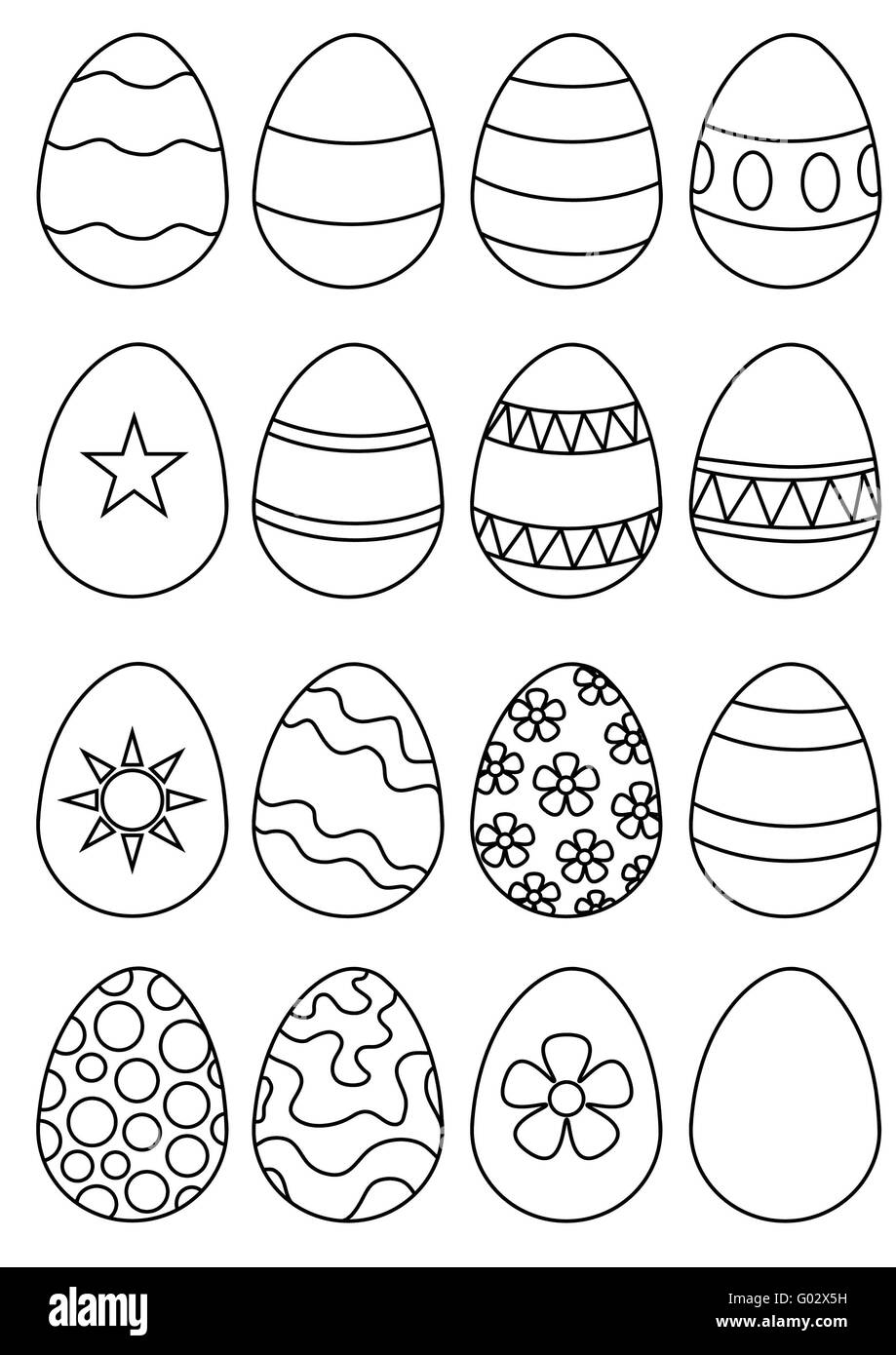 Easter Clipart Black And White Images