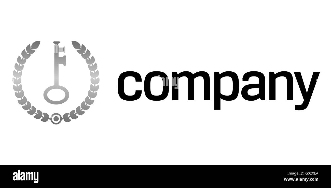 Key business company logo Black and White Stock Photos & Images - Alamy