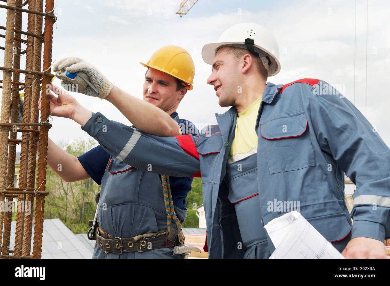 acceptance of work engineer accept construction works Stock Photo - Alamy