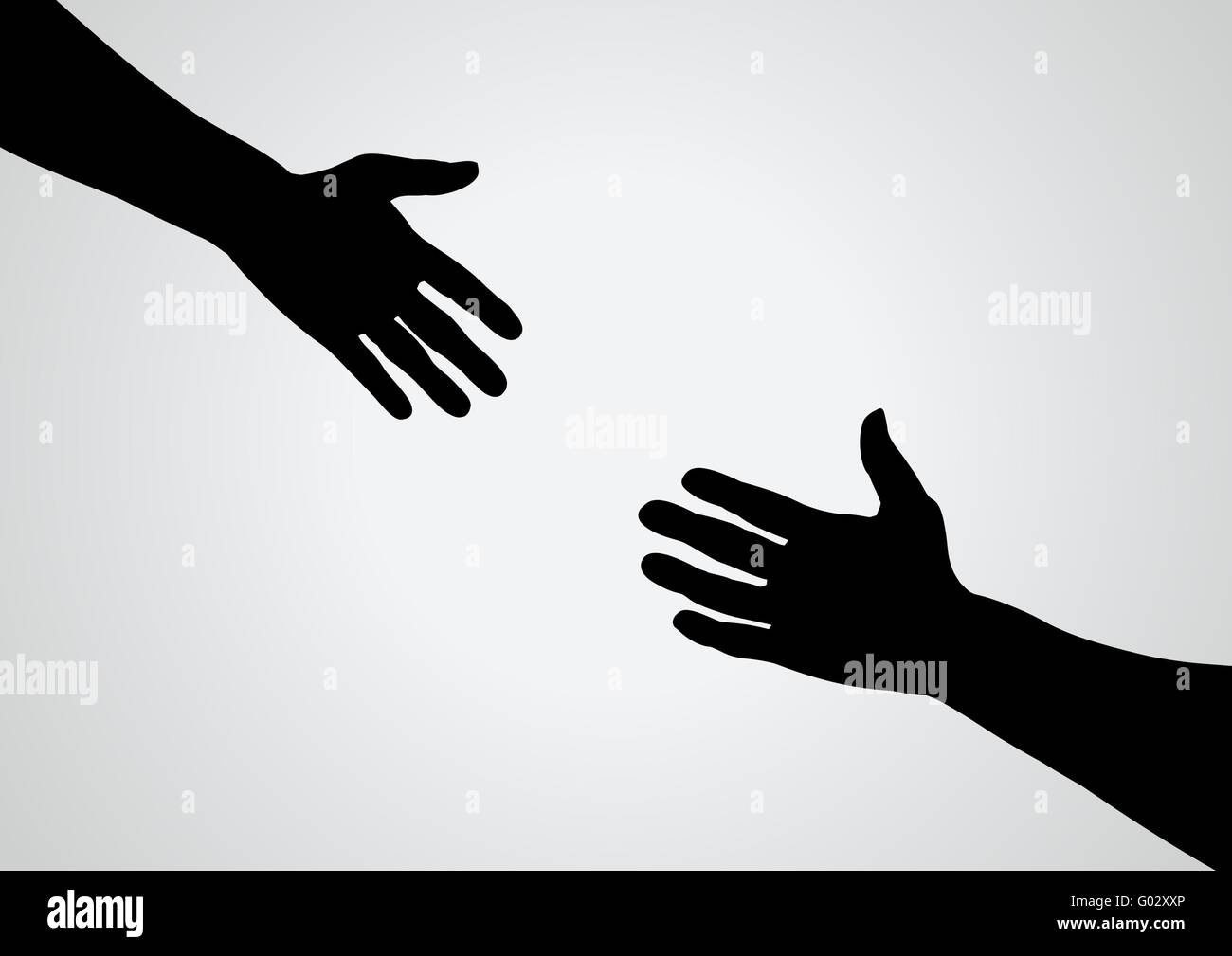 Thanks hands palms hi-res stock photography and images - Alamy