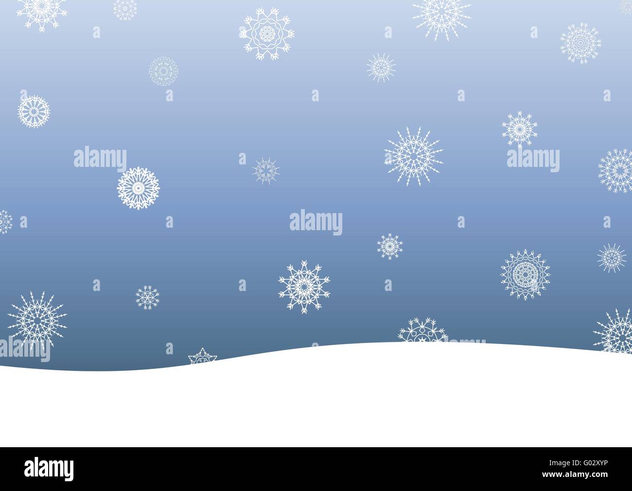 Snow backdrops hi-res stock photography and images - Alamy