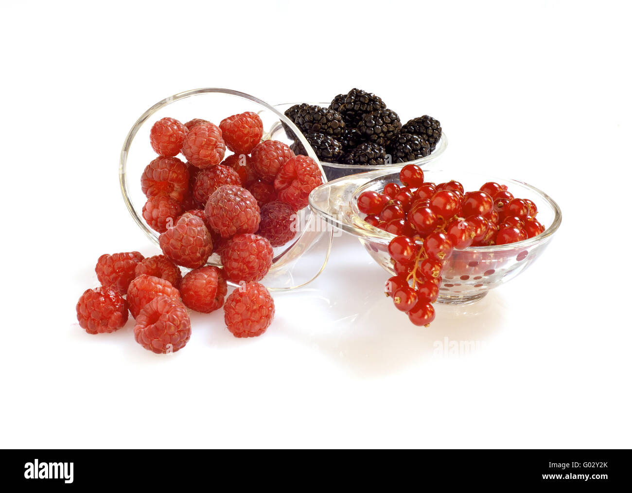 Red currants blackberries raspberries Cut Out Stock Images & Pictures ...