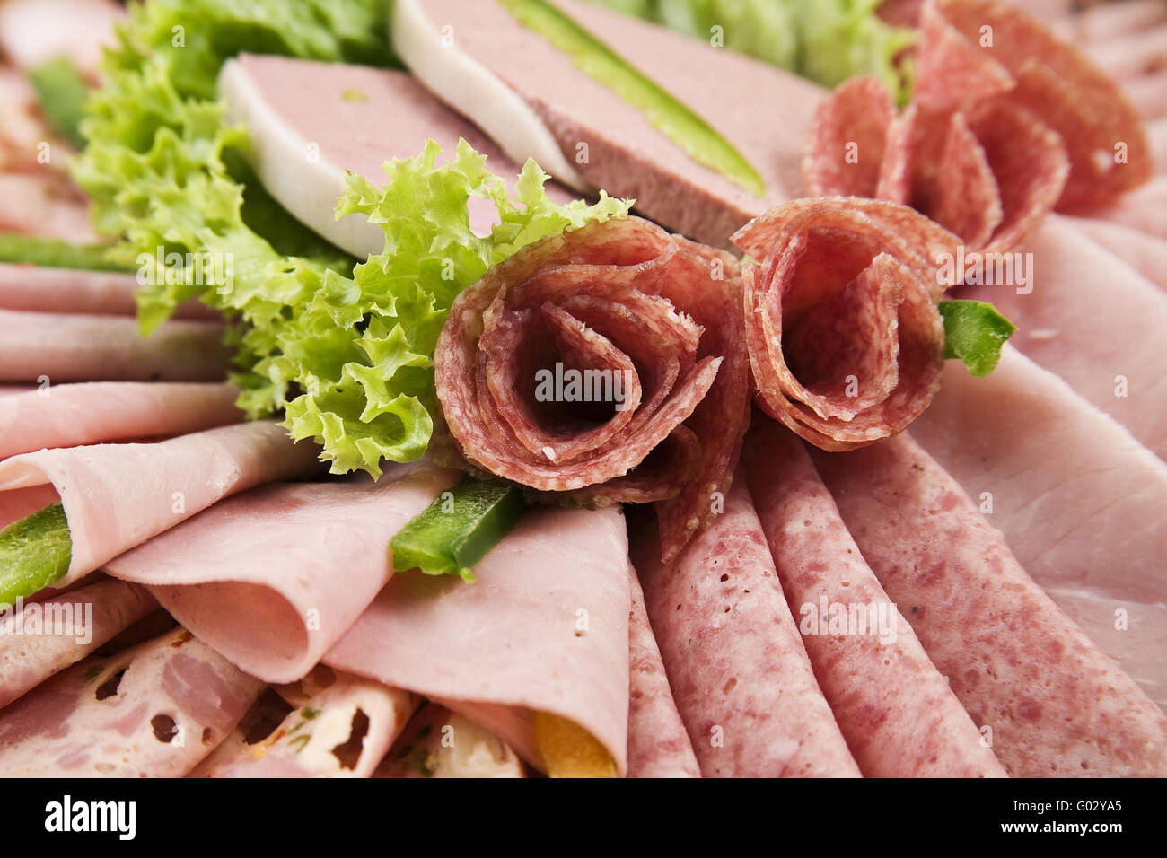 Cold cuts and salad hi-res stock photography and images - Alamy