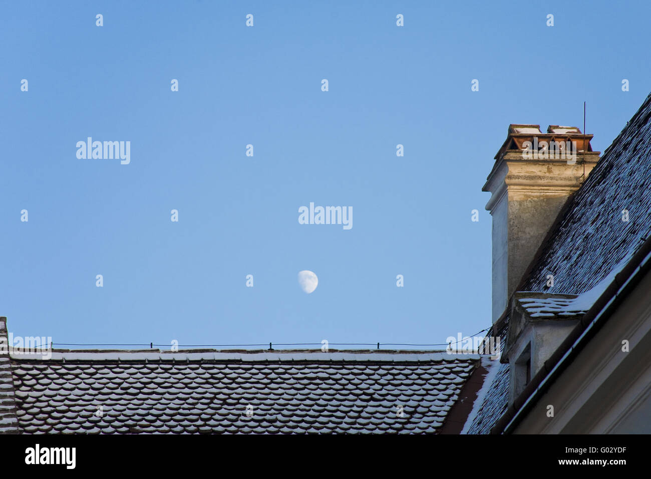 Chimney rooftops hi-res stock photography and images - Alamy