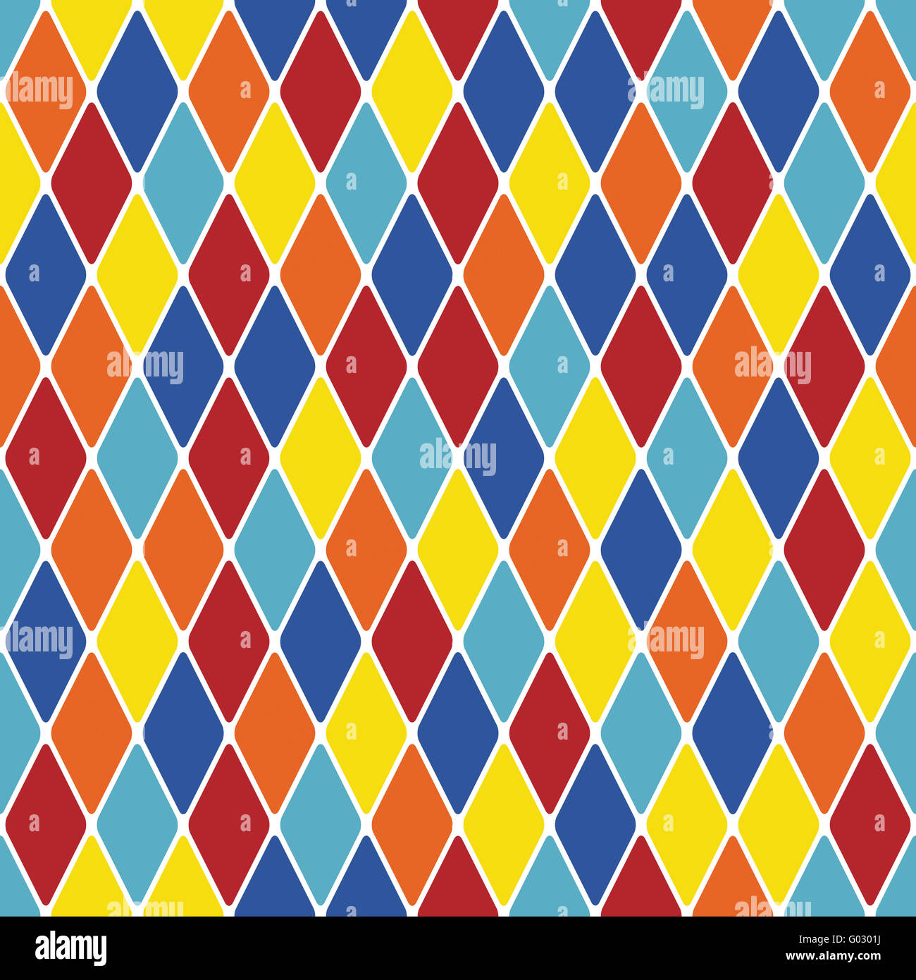 Harlequin parti-coloured seamless pattern 3.10 Stock Photo - Alamy