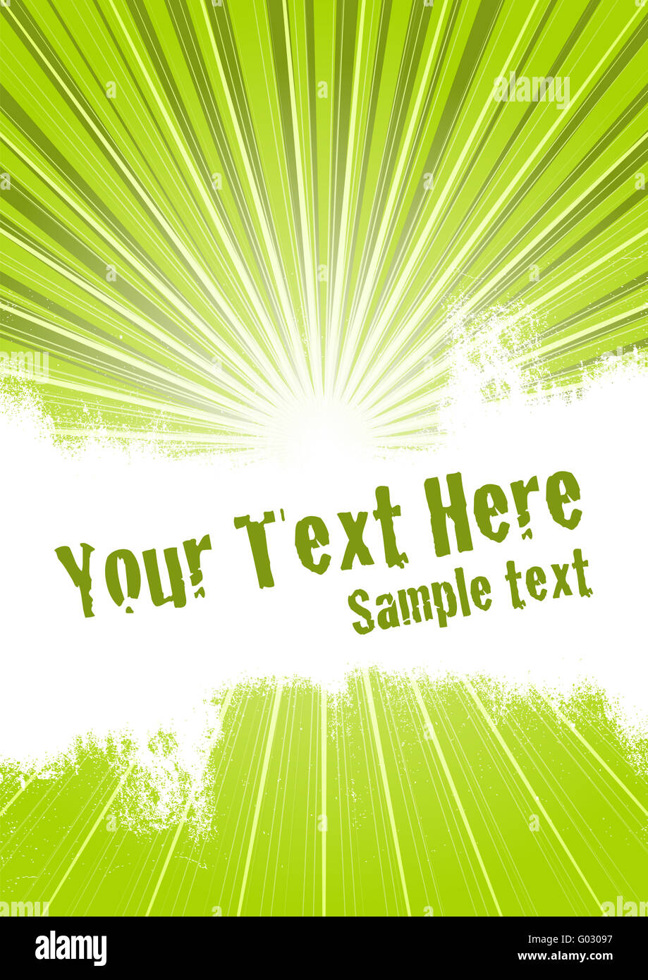 Green Burst Background Stock Photo - Alamy