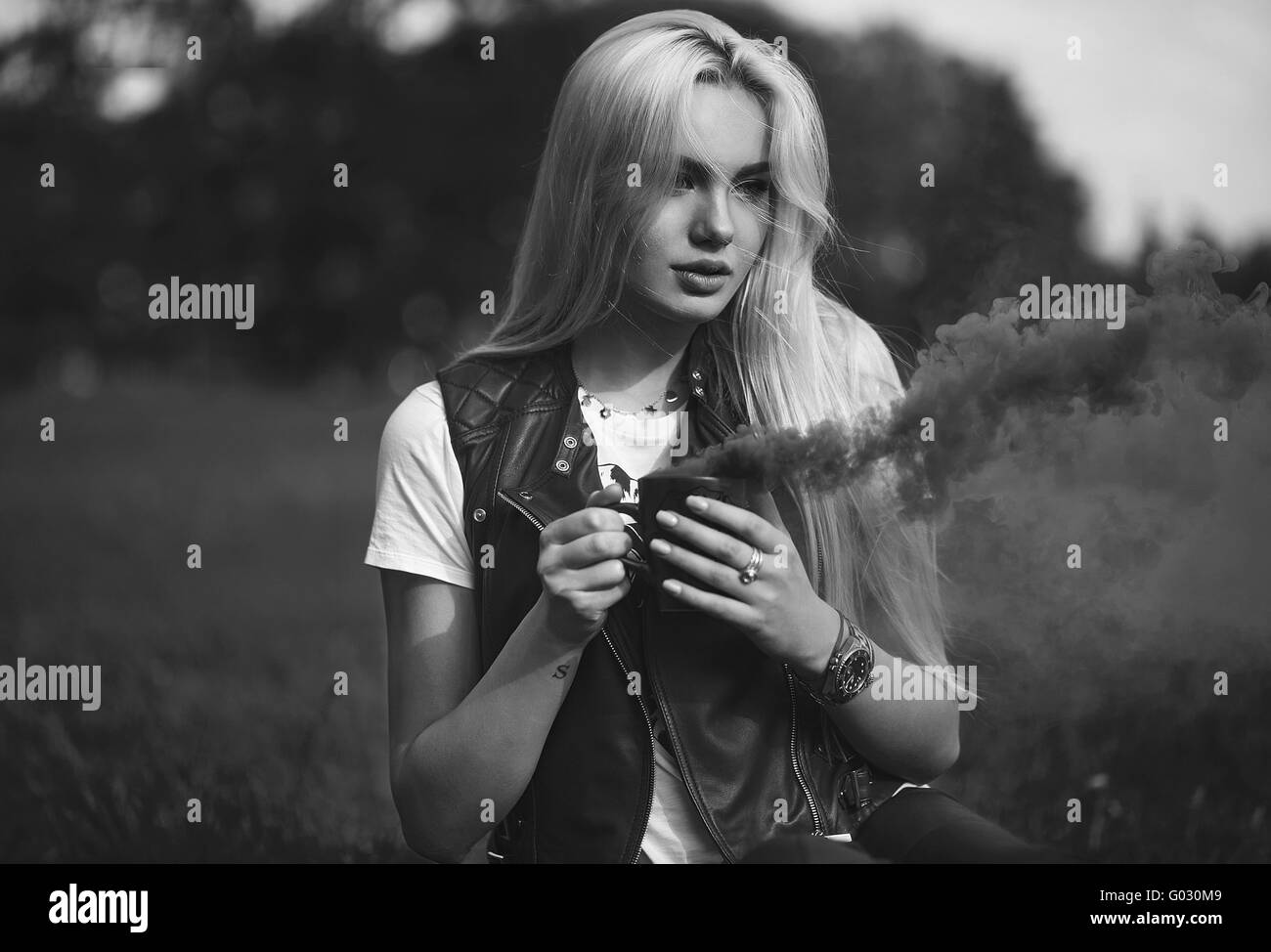 Creative fashion Black and White Stock Photos & Images - Alamy