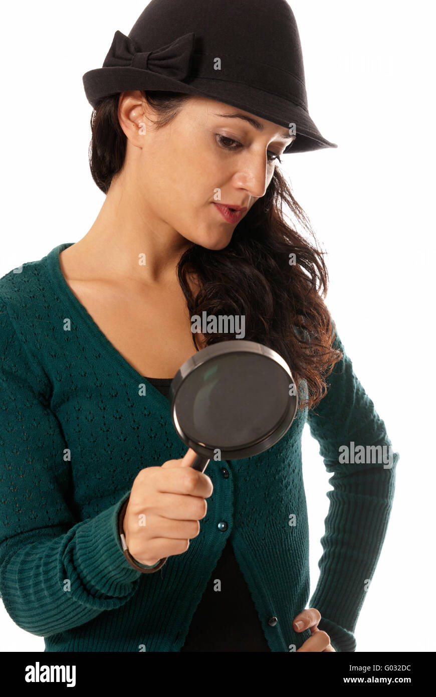 Magnifier inspector hi-res stock photography and images - Alamy