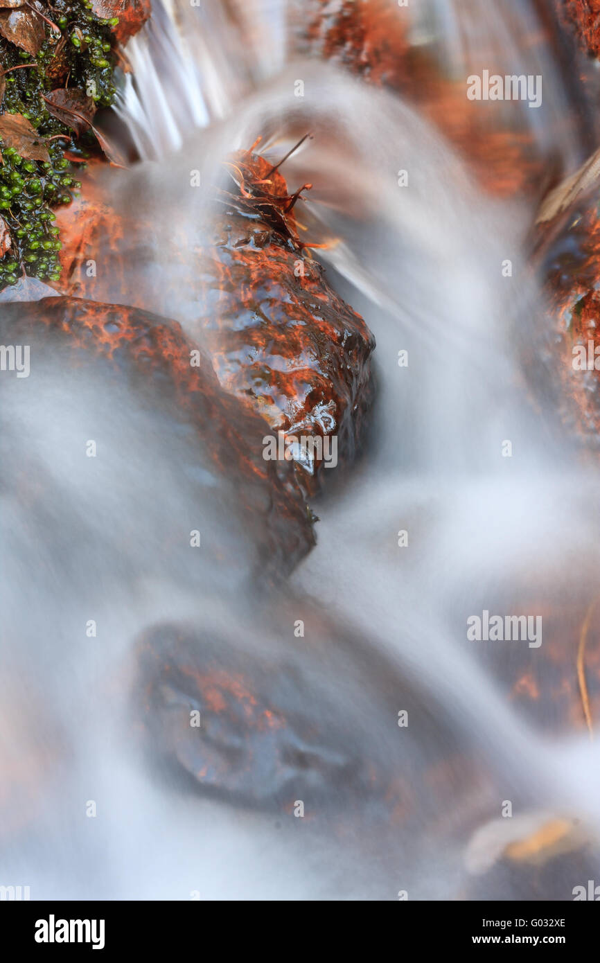 rapid cave of a water stream Stock Photo - Alamy