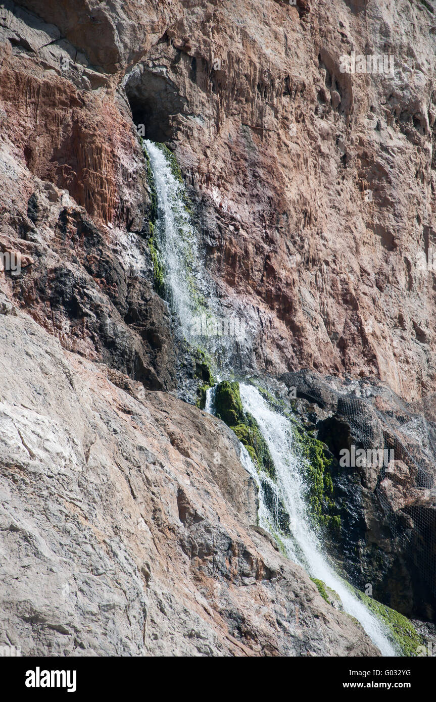 View waterfall from inside rock hi-res stock photography and images - Alamy