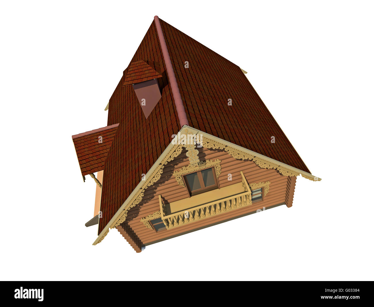 Country cottage Cut Out Stock Images & Pictures - Alamy