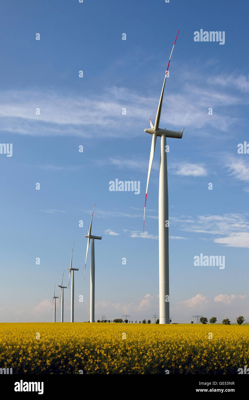 wind power plant on Stock Photo - Alamy