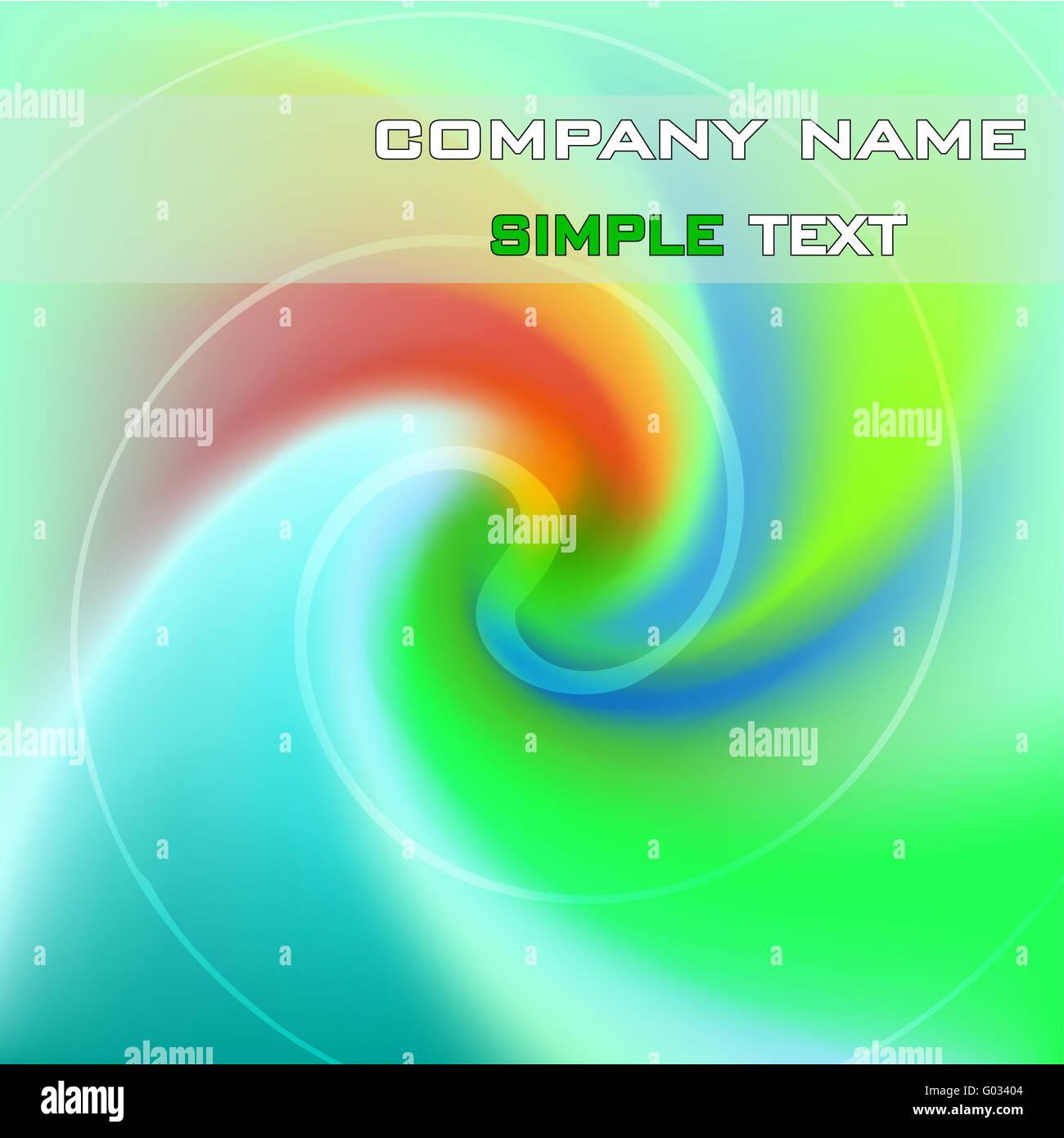 Abstract business background with a simple text Stock Photo - Alamy