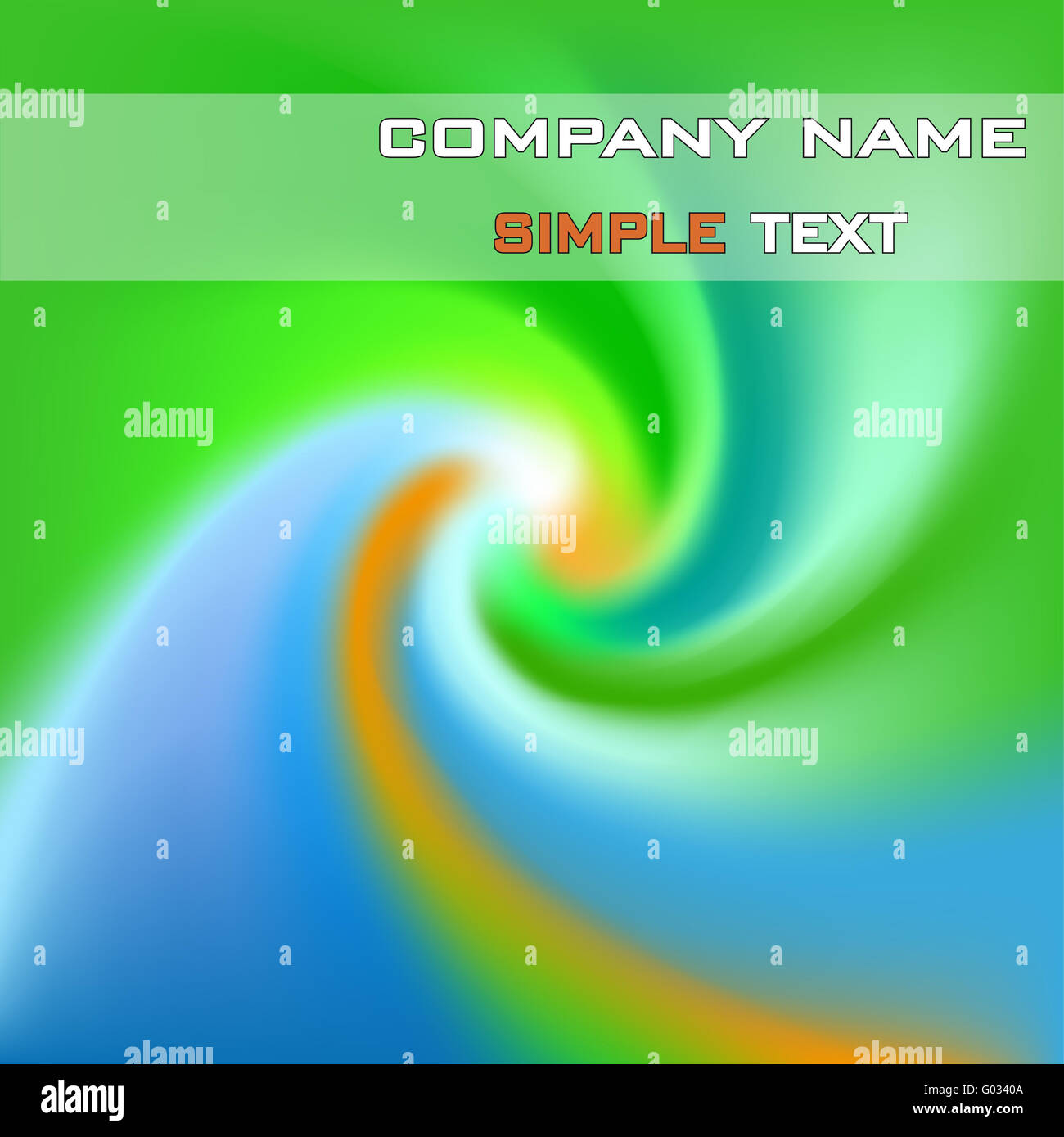 Abstract business background with a simple text Stock Photo - Alamy