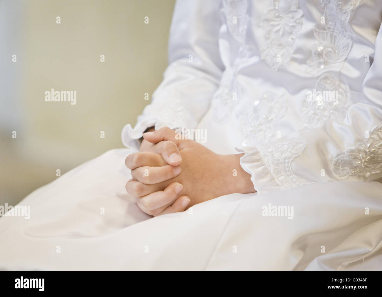 praying hands of child Stock Photo - Alamy