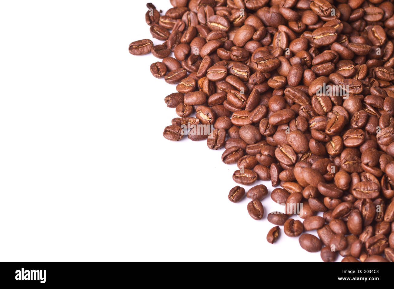 Coffee beans corner Stock Photo - Alamy