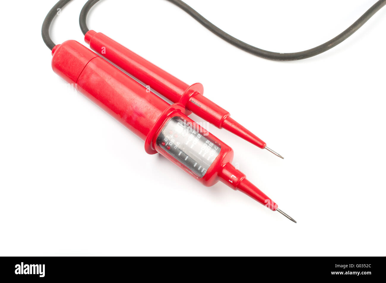 Electrical Test Probes on a white background Stock Photo - Alamy