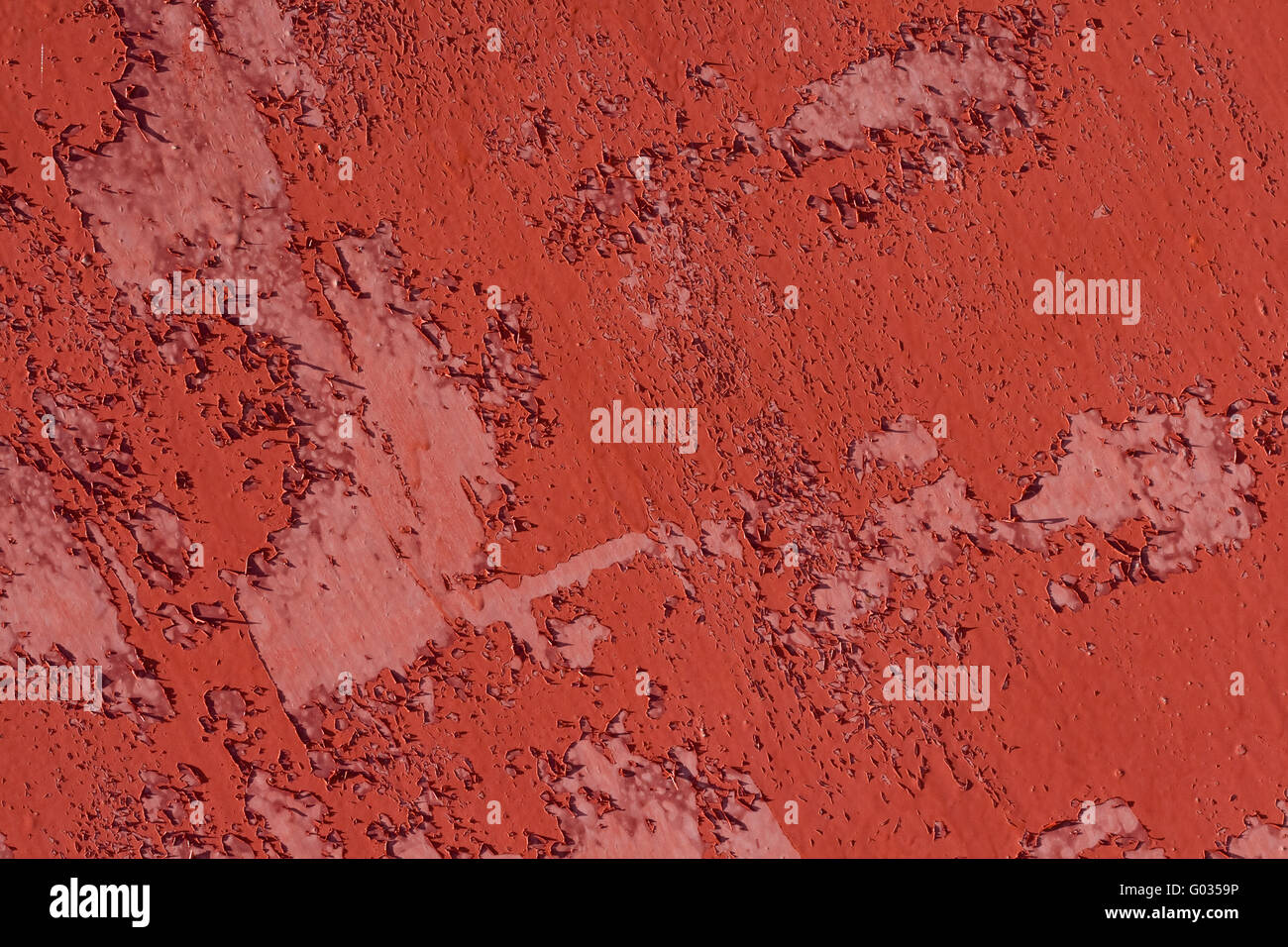 The old walls are covered with crumbling paint Stock Photo - Alamy