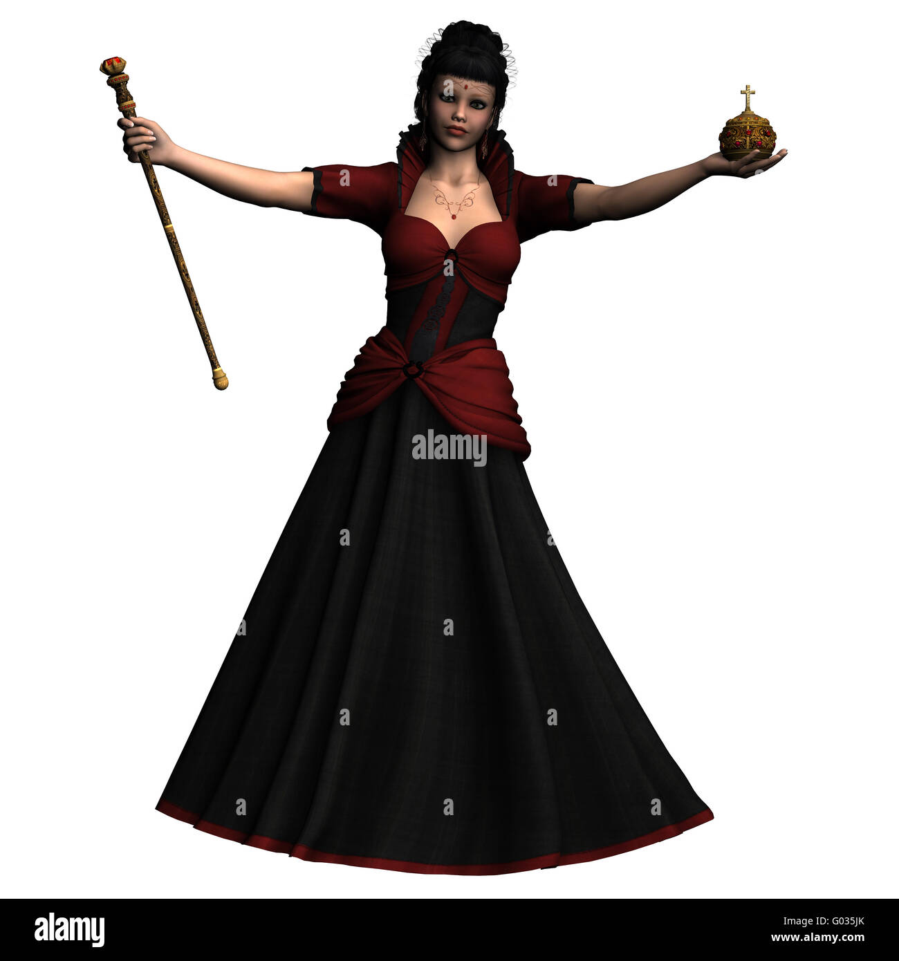 Princess scepter hi-res stock photography and images - Alamy