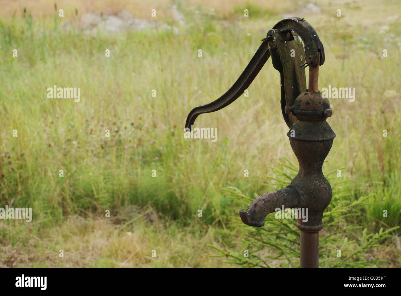 old water pump Stock Photo - Alamy