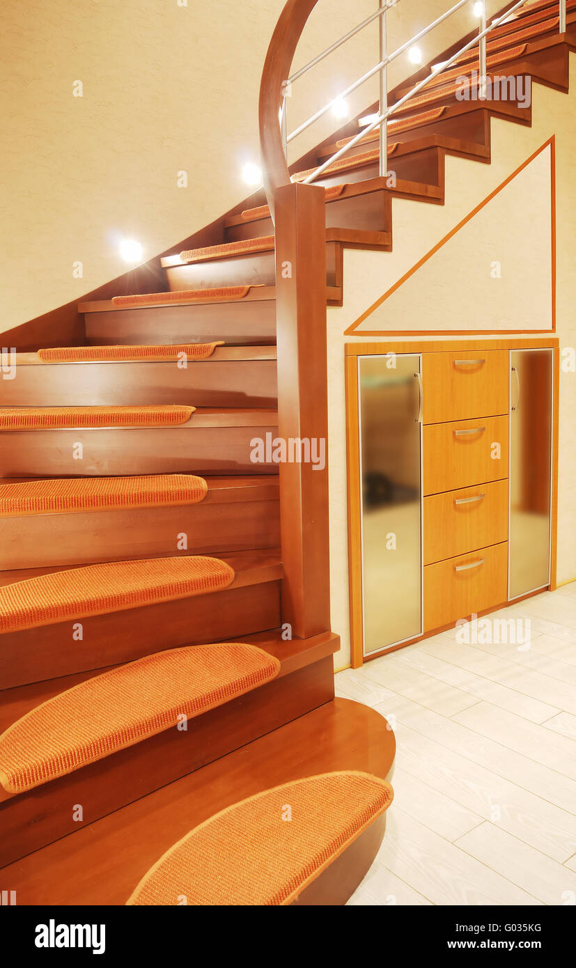 The hall and stair case hi-res stock photography and images - Alamy