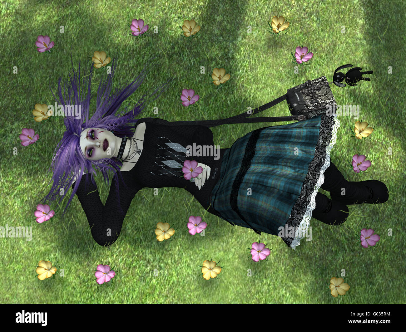 A Gothic Easter Stock Photo - Alamy