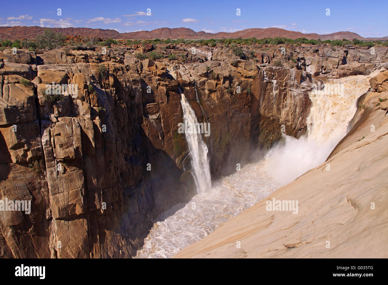 Oranje River at Augrabies Falls National Park Stock Photo - Alamy