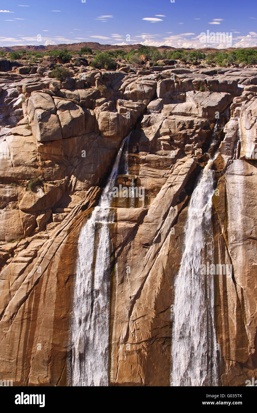 Oranje River at Augrabies Falls National Park Stock Photo - Alamy