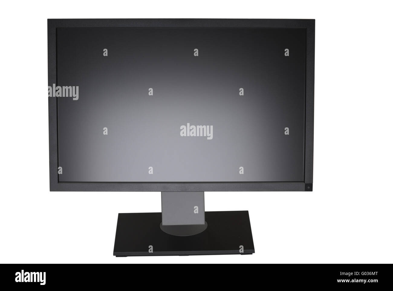 Wide Screen LCD (liquid-crystal display) computer monitor with blank ...