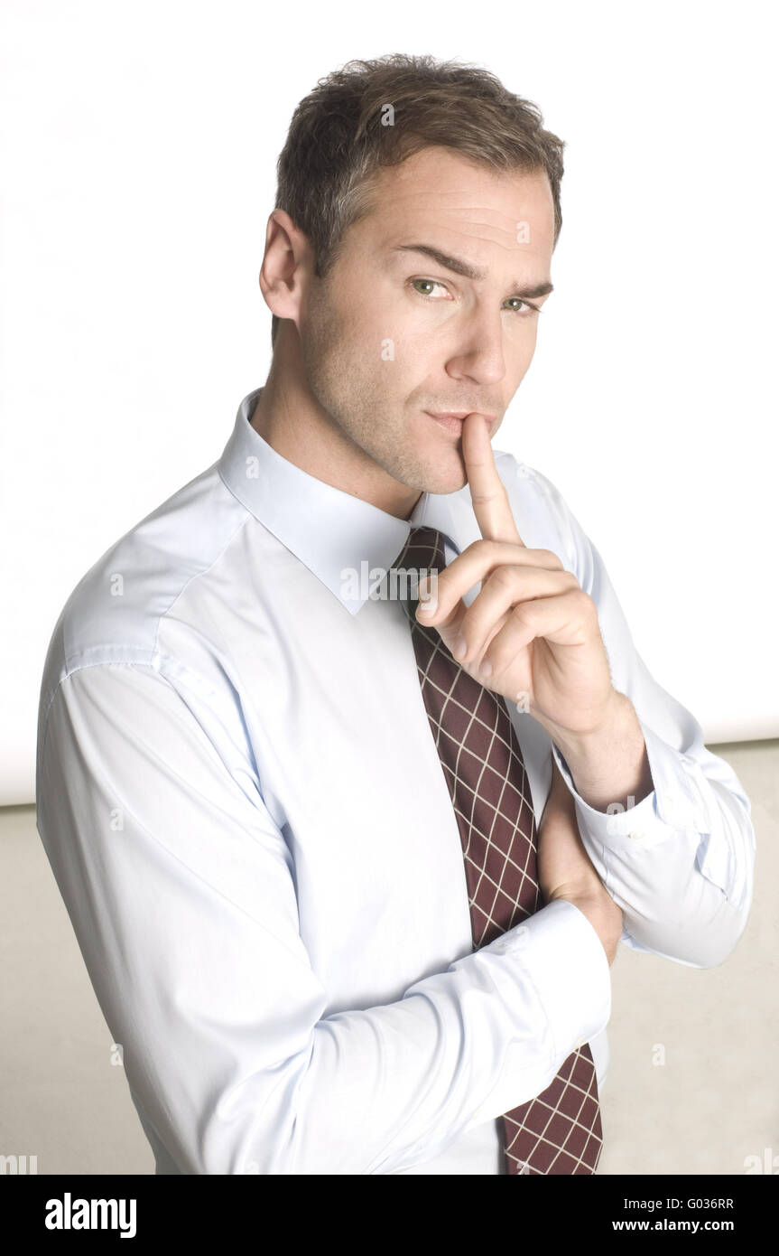 man is thinking Stock Photo - Alamy
