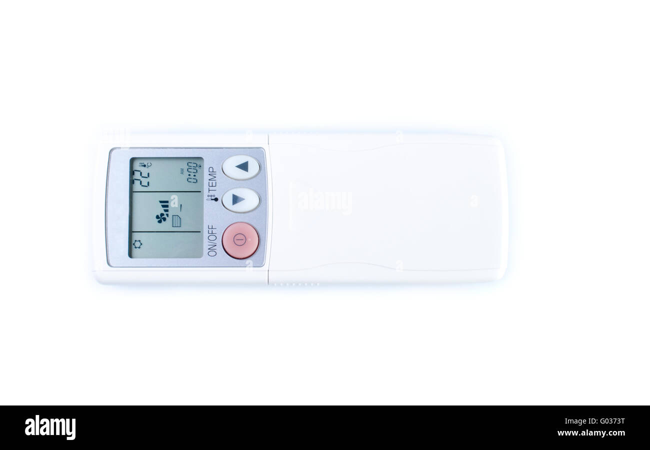 Air conditioner remote control isolated hi-res stock photography and ...