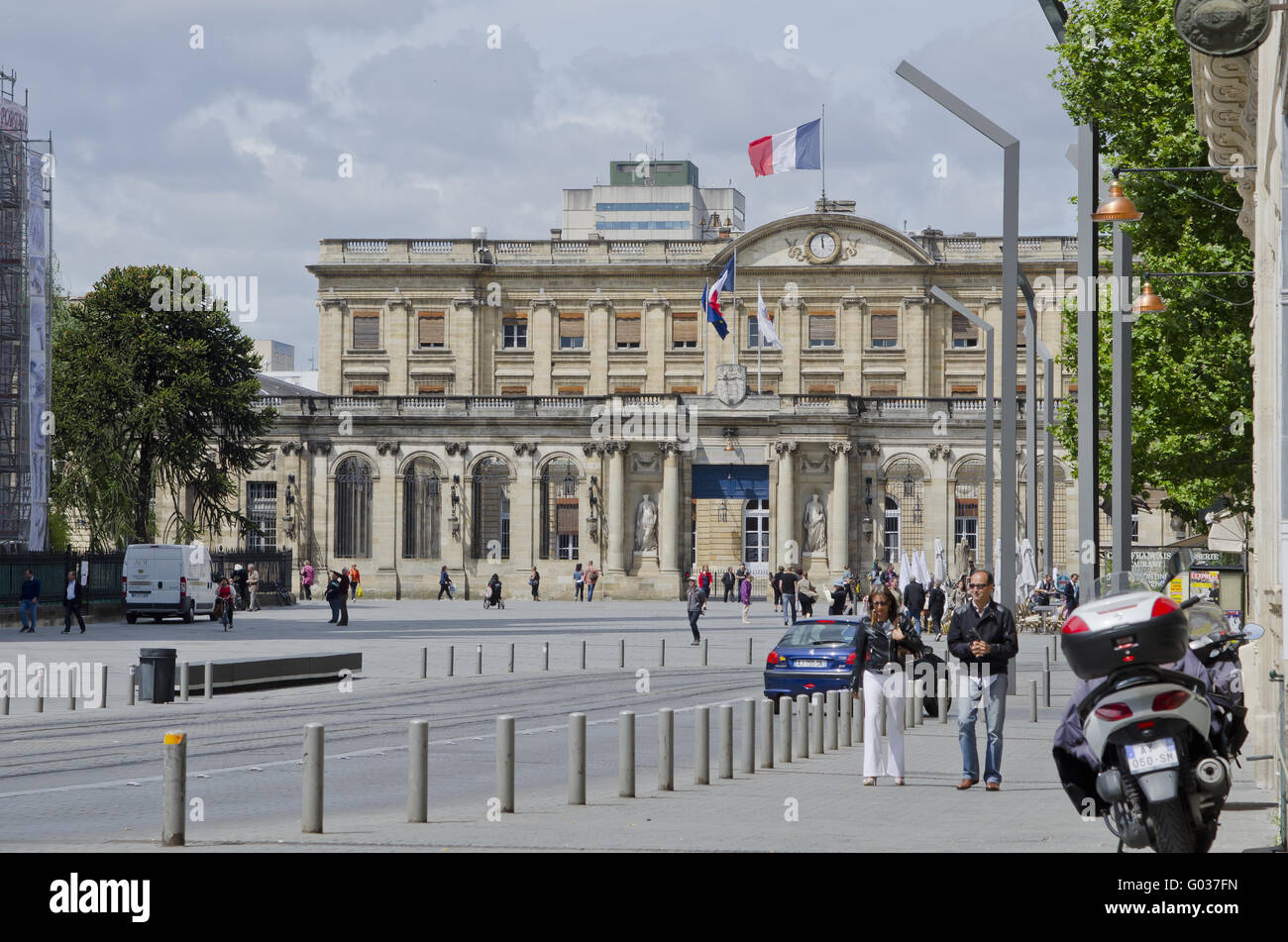 Bordeaux flag hi-res stock photography and images - Alamy