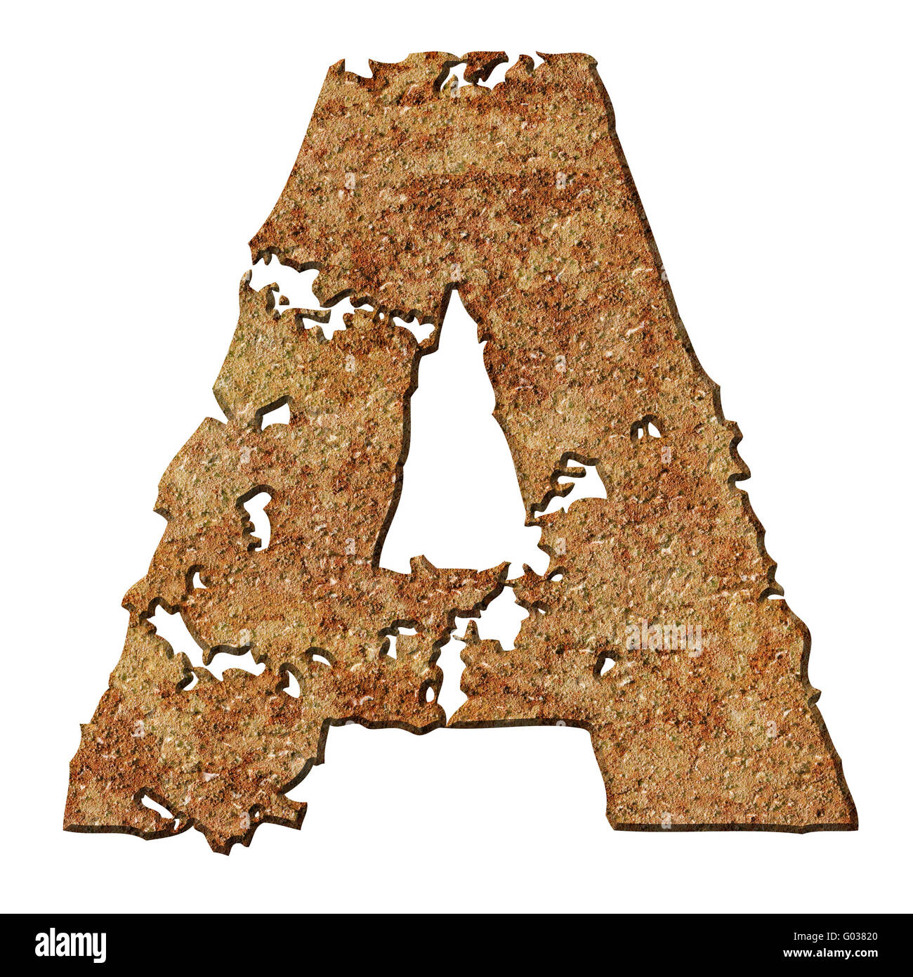 Rusted metal texture Cut Out Stock Images & Pictures - Alamy