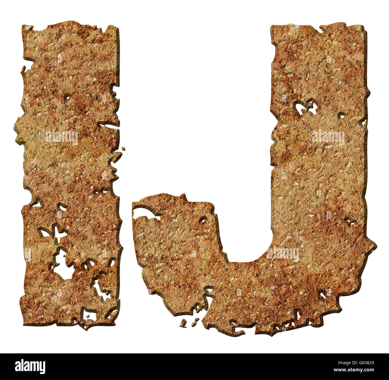 Rusting letters hi-res stock photography and images - Alamy