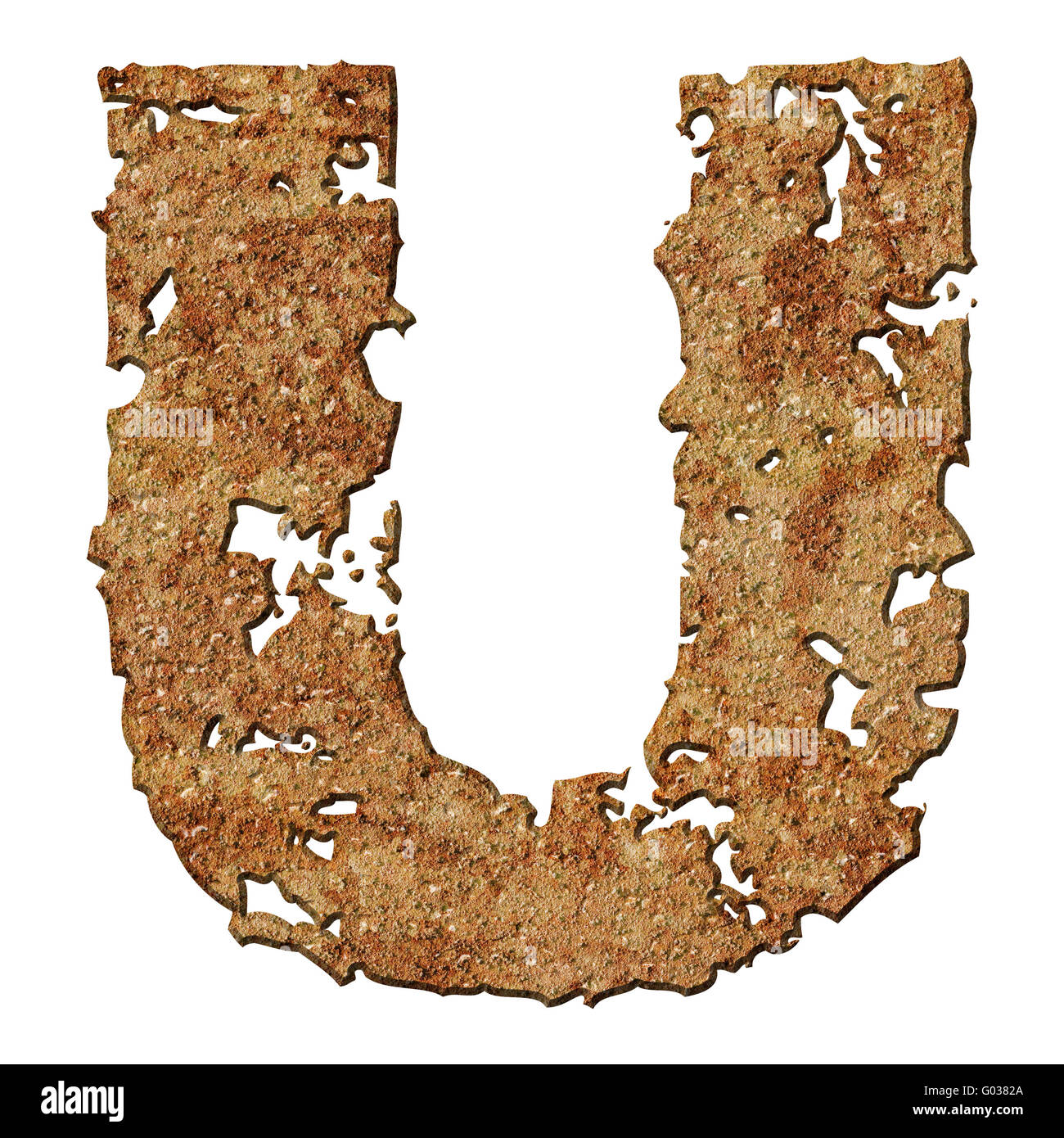 Rusted letters hi-res stock photography and images - Alamy