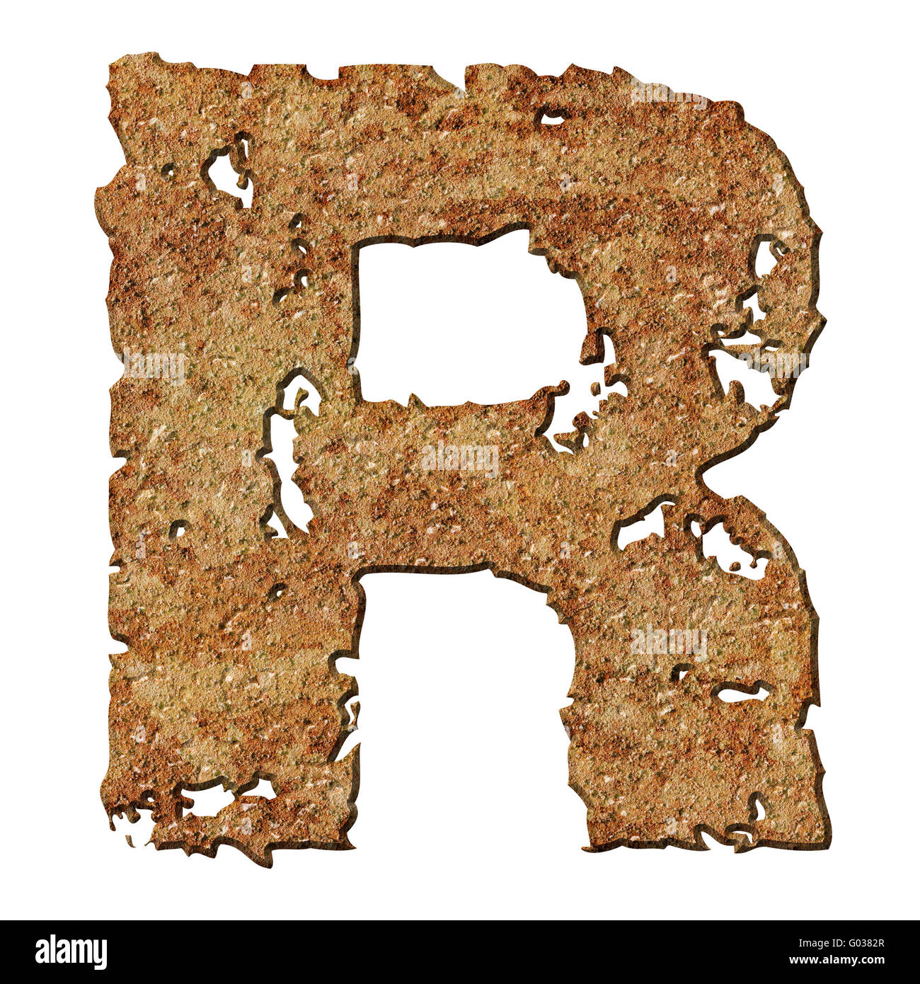 Iron letters rust Cut Out Stock Images & Pictures - Alamy