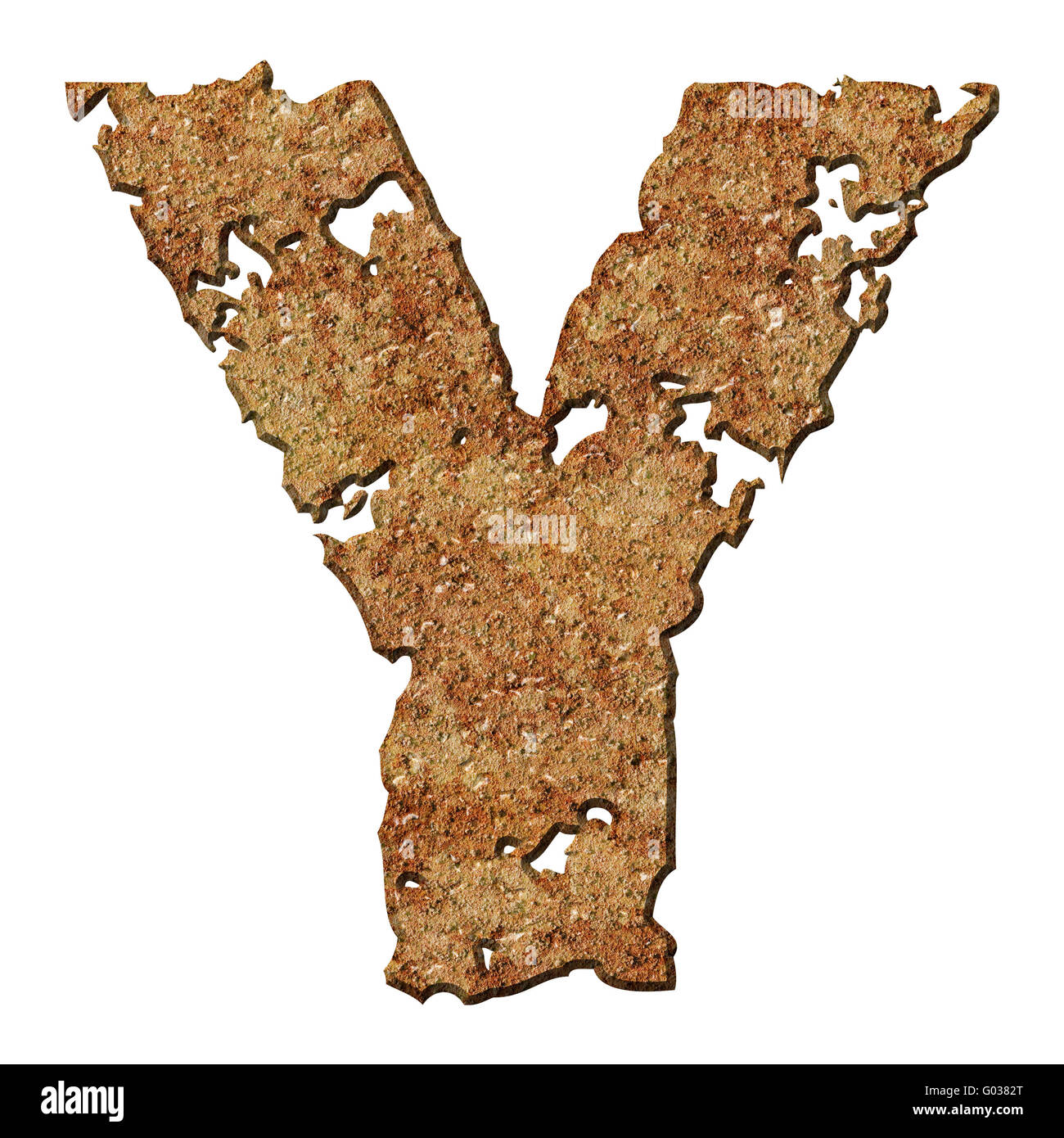 Rough edge letters hi-res stock photography and images - Alamy