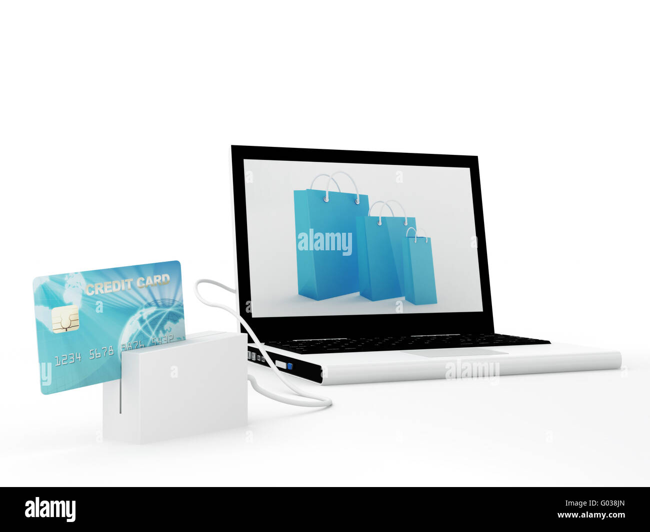 Online Credit Card Purchase Stock Photo - Alamy