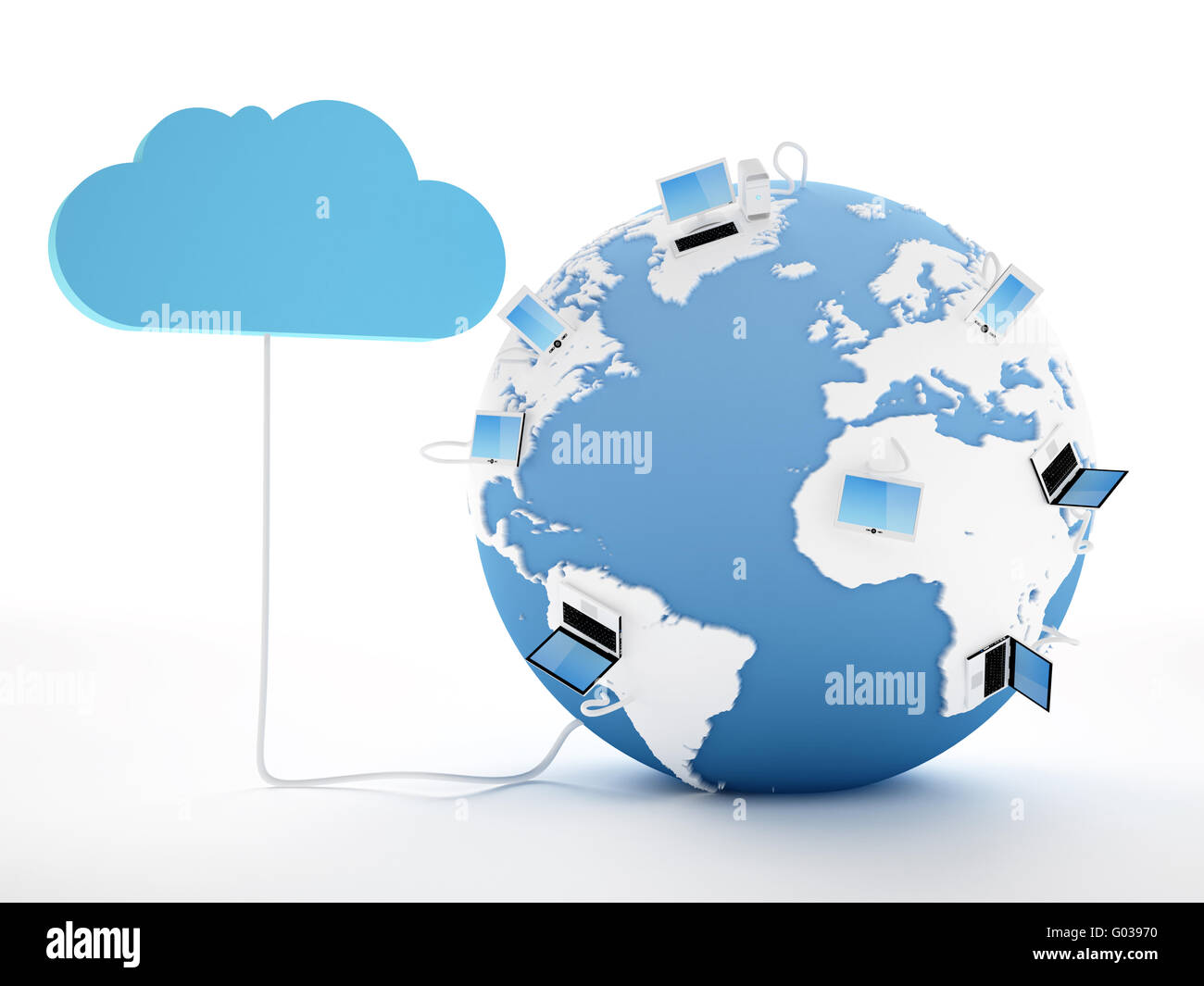 Cloud computing concept Stock Photo - Alamy