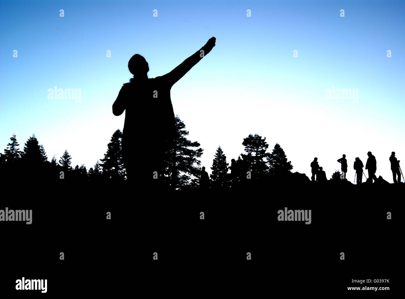 Glacier point trail hi-res stock photography and images - Alamy