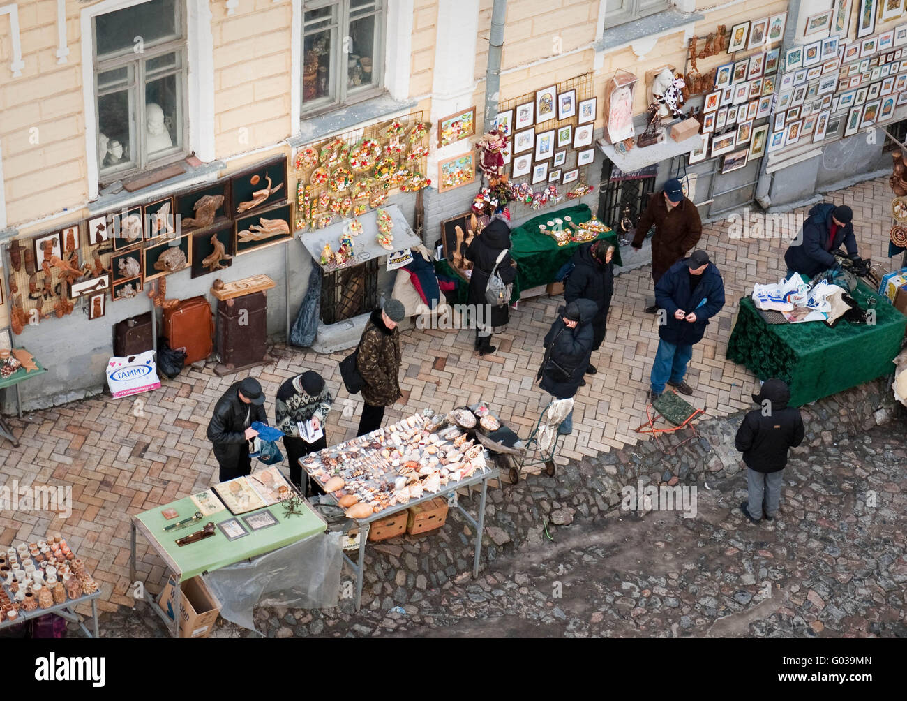 Flea market kiev hi-res stock photography and images - Alamy