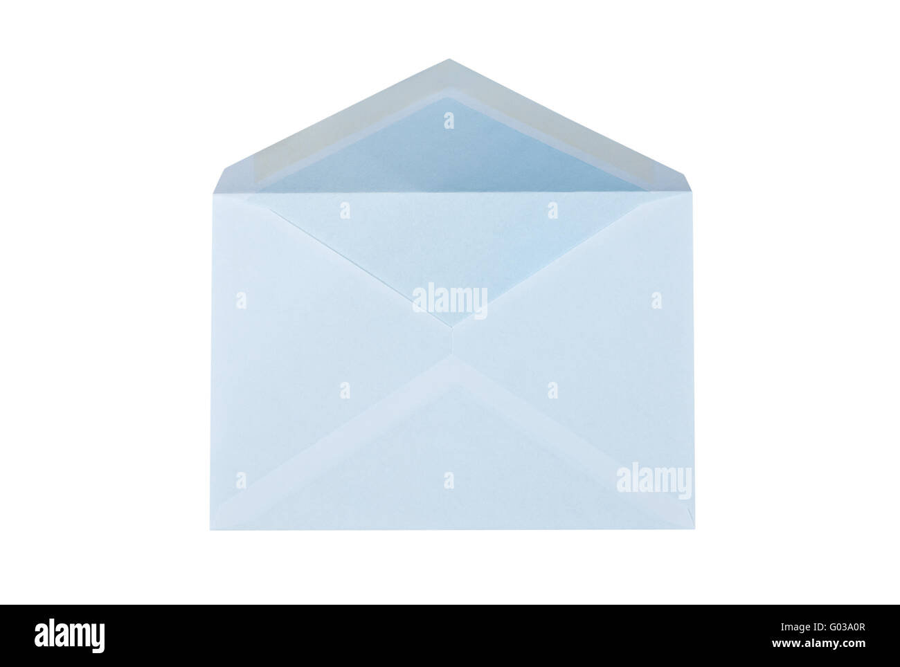 Mailing envelope isolated on white background Stock Photo - Alamy
