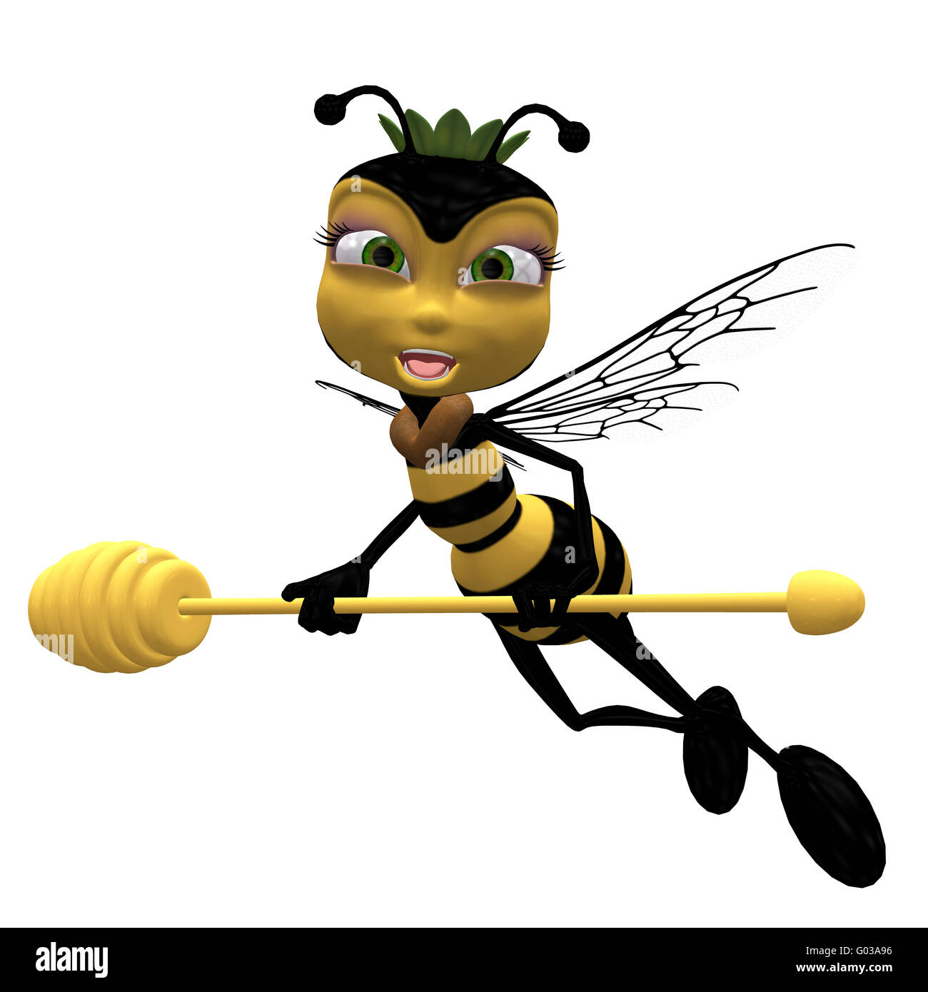 Cartoon Mean Queen Bee