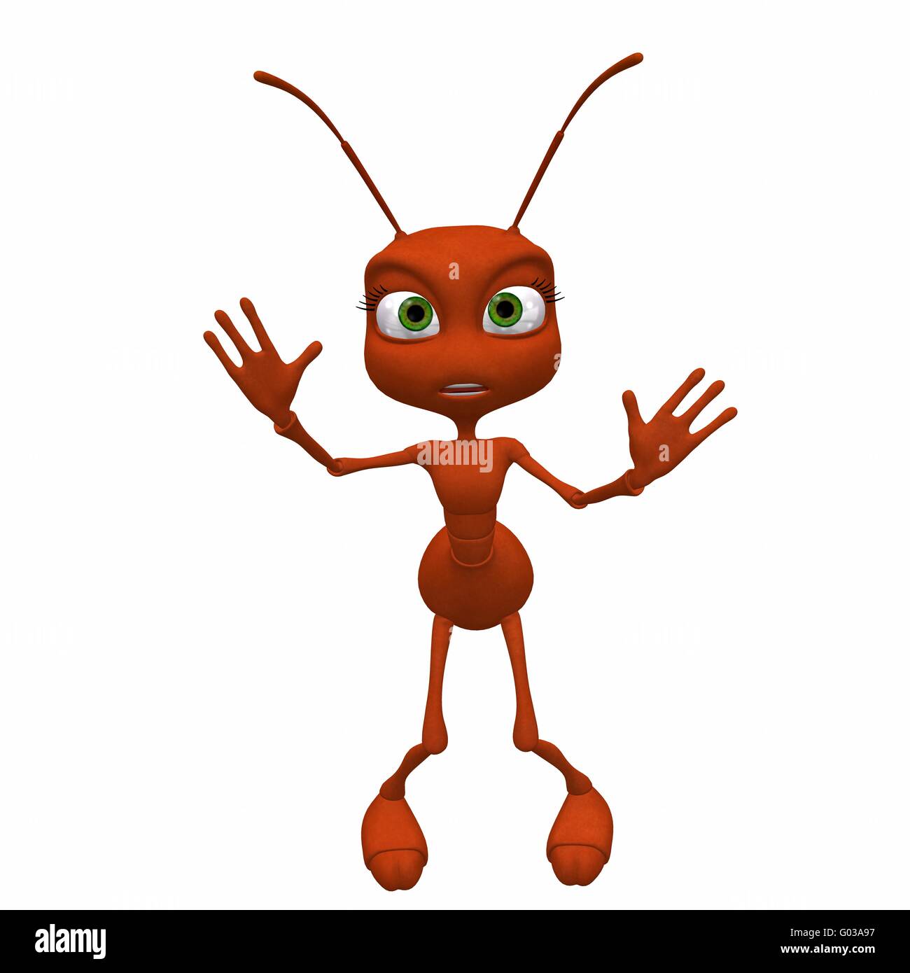 Red ant cartoon hi-res stock photography and images - Alamy