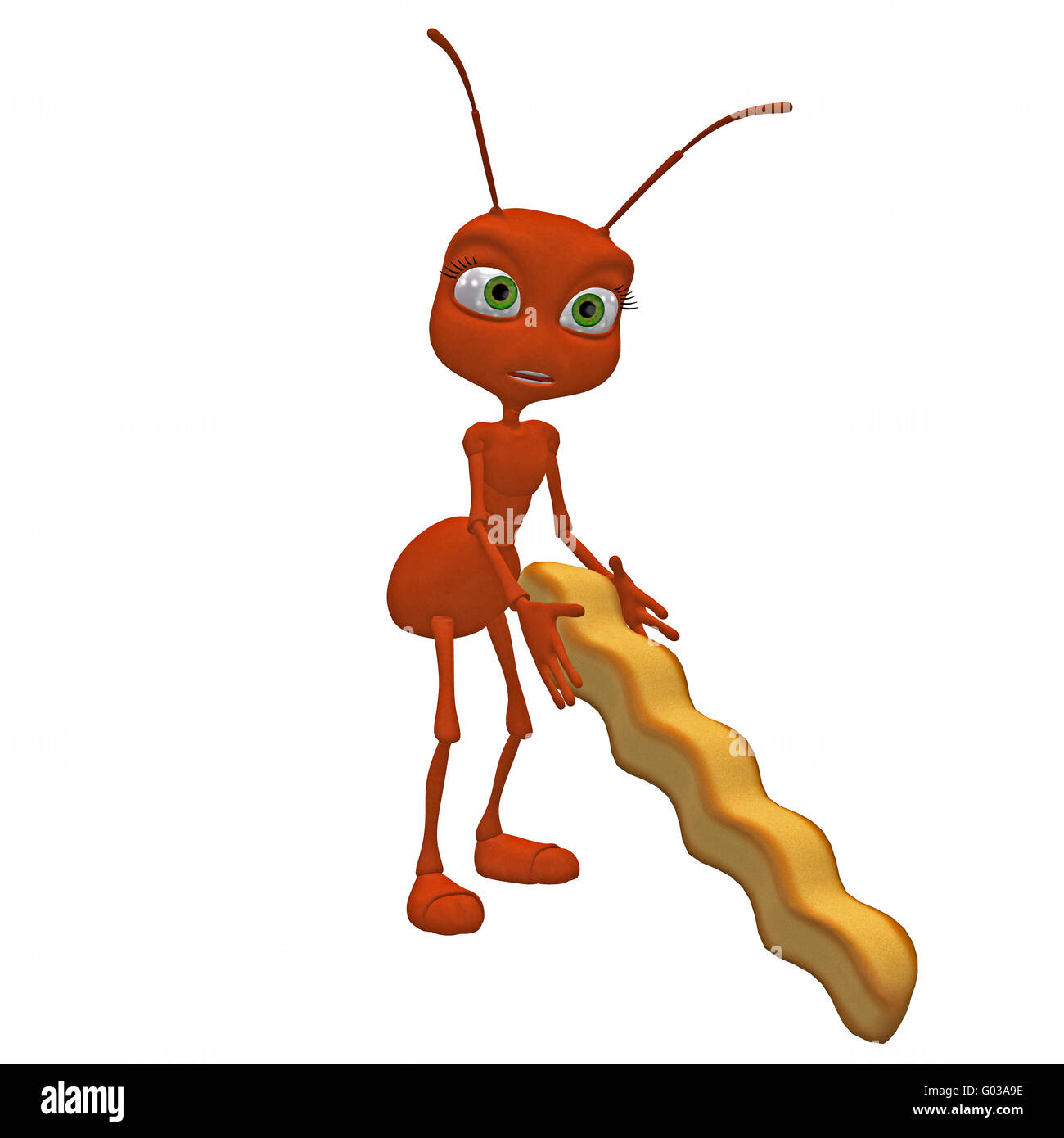 Red ant cartoon hi-res stock photography and images - Alamy