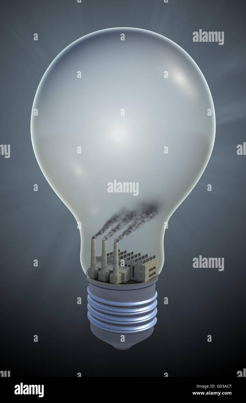 Lightbulb concept illustration hi-res stock photography and images - Alamy