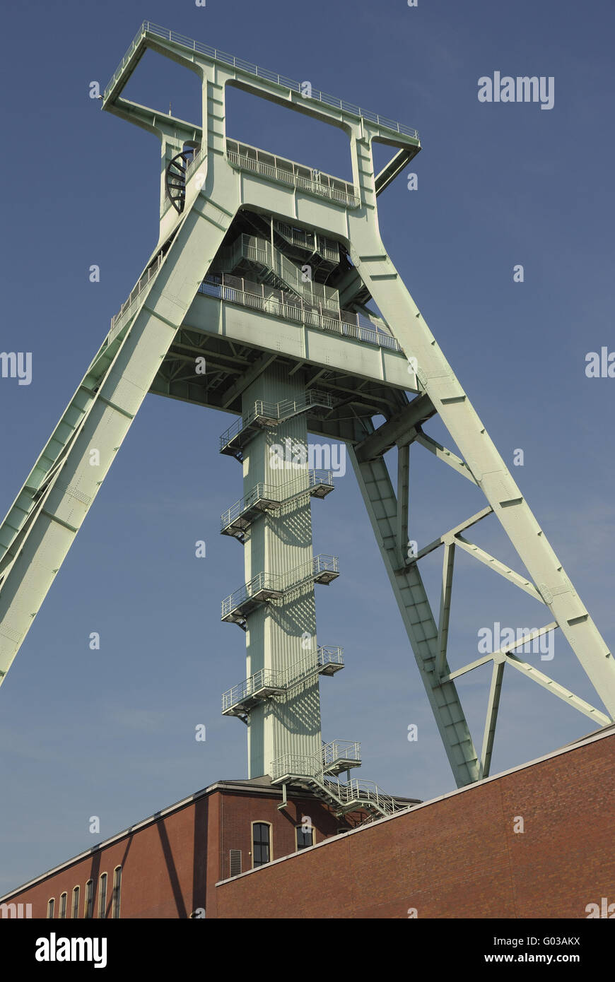 Tower type headgear hi-res stock photography and images - Alamy