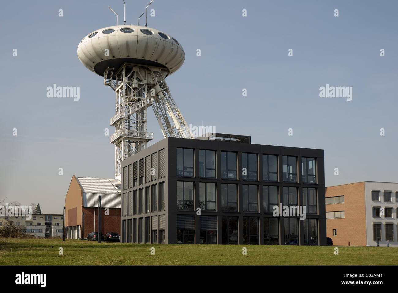Tower type headgear hi-res stock photography and images - Alamy